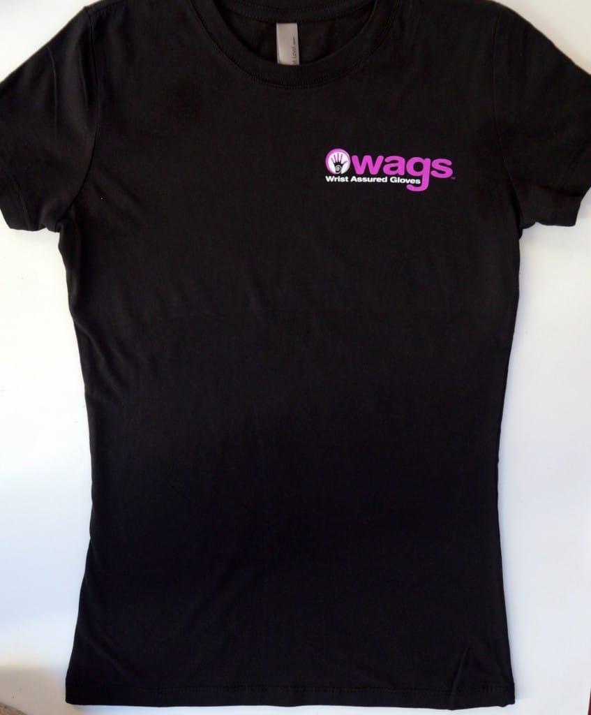 WAGs T Shirt | Workout Tee Shirts | Get Wags Gloves